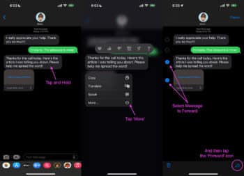 How to Forward a Text Message to Any Device — LinkedPhone